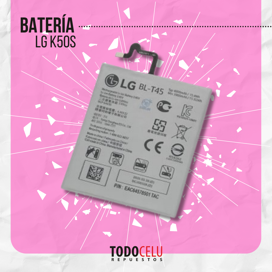 Codigo: bateria-lgk50s
