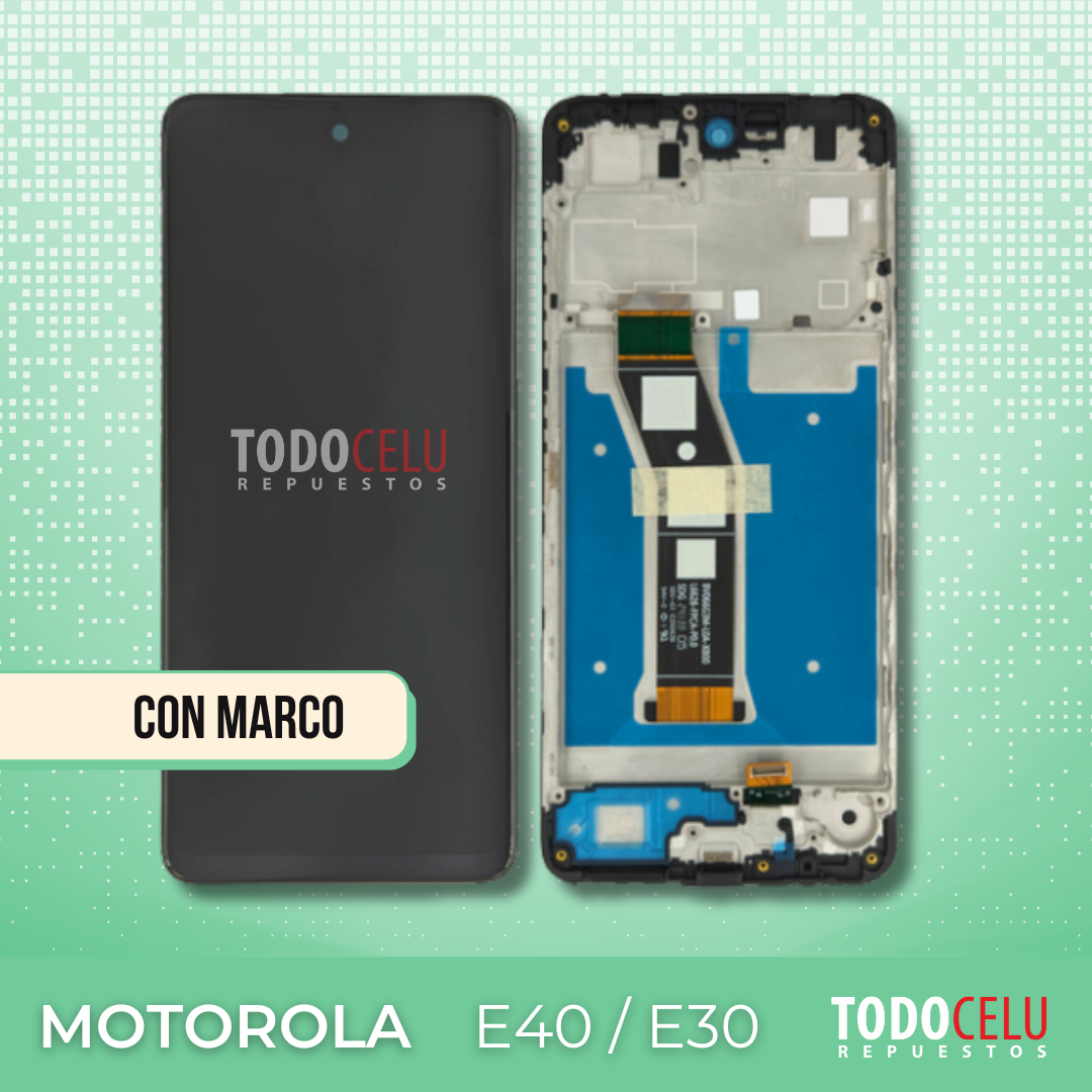 Codigo: motoe40con-marco